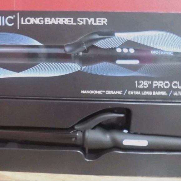 Bio Ionic | Other | Bio Ionic Black Long Barrel Styler | Poshmark